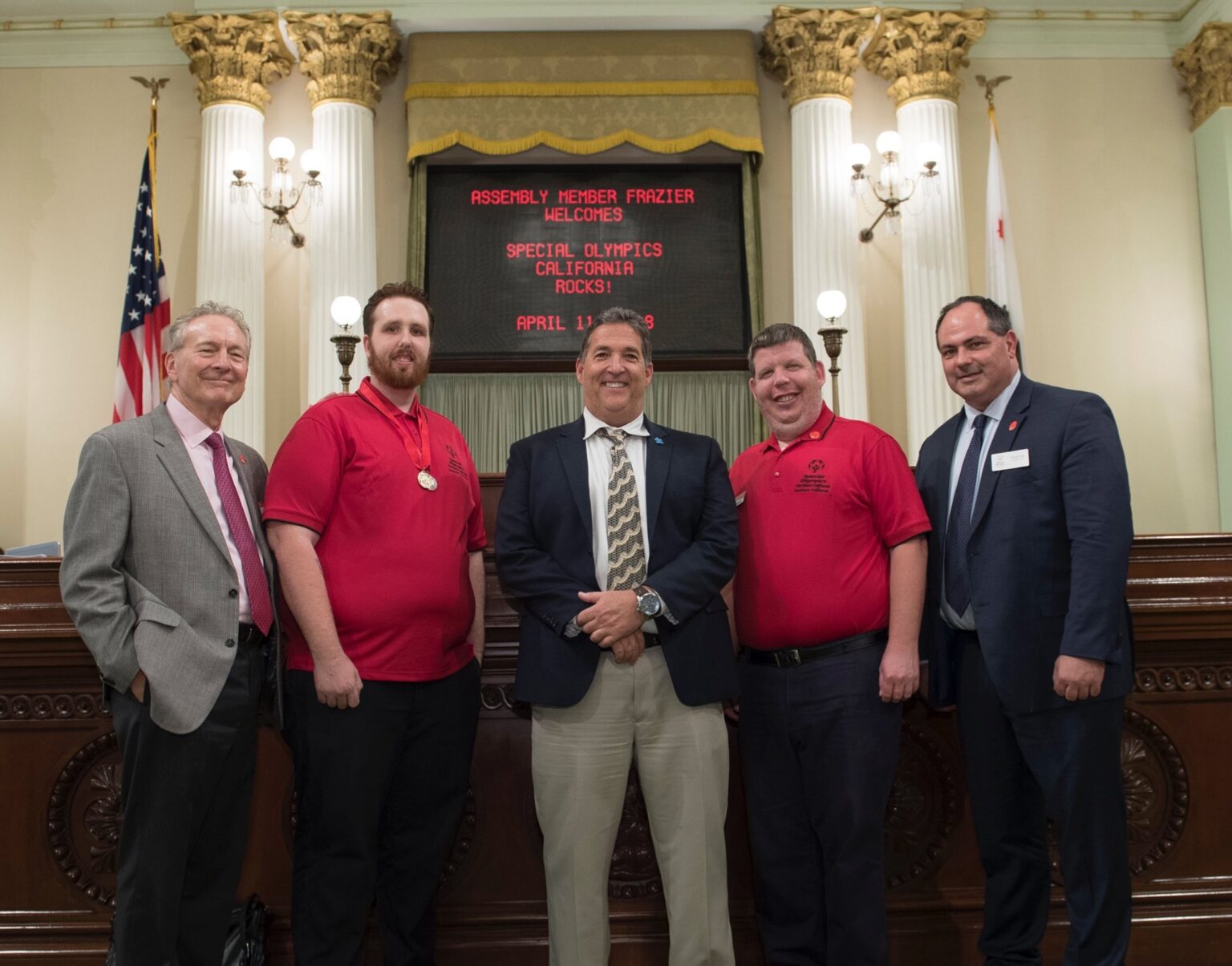 California State Assembly Recognizes Special Olympics Day at the ...